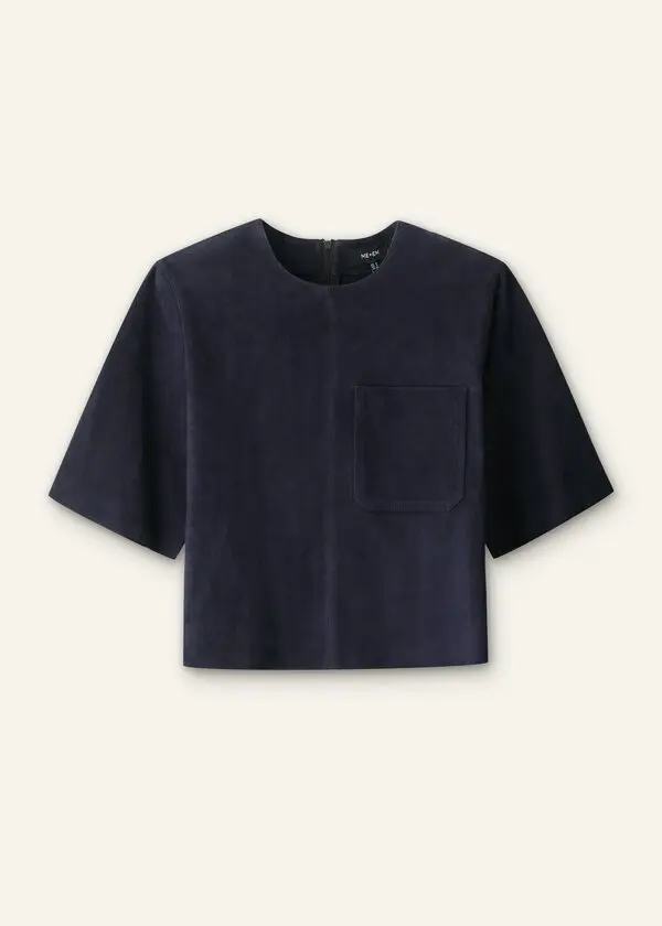ME+EM Boxy T-shirt - Navy