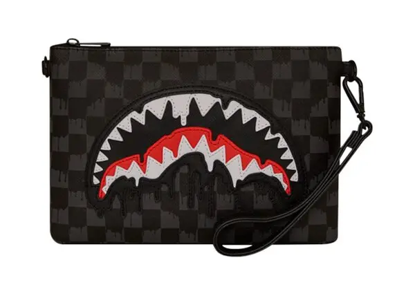 SPRAYGROUND Shark Bite" Synthetic Pochette - Black
