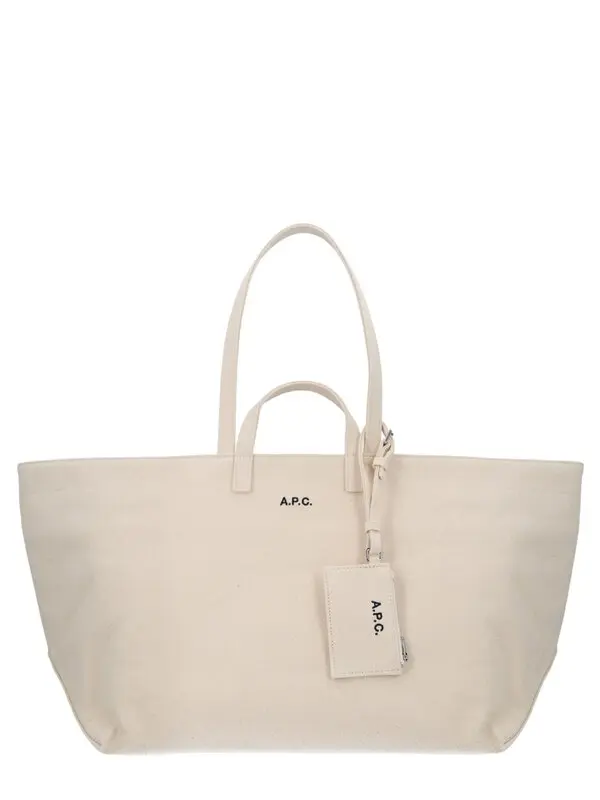 A.p.c. Le Drummer Tote Bag - Powder