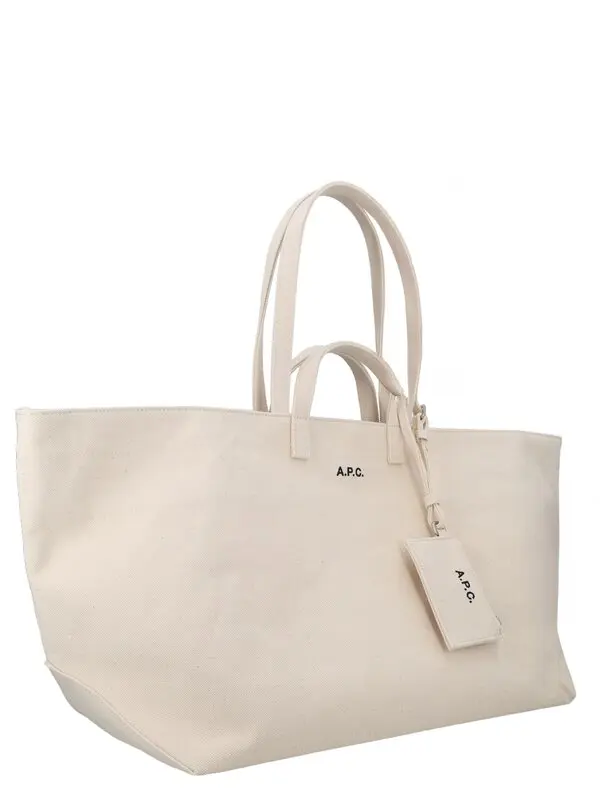 A.p.c. Le Drummer Tote Bag - Powder