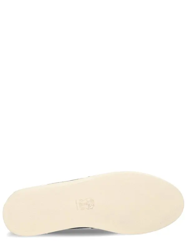 Brunello Cucinelli Suede Loafer - Blue