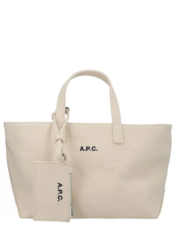 A.p.c. Le Drummer Tote Bag - Powder