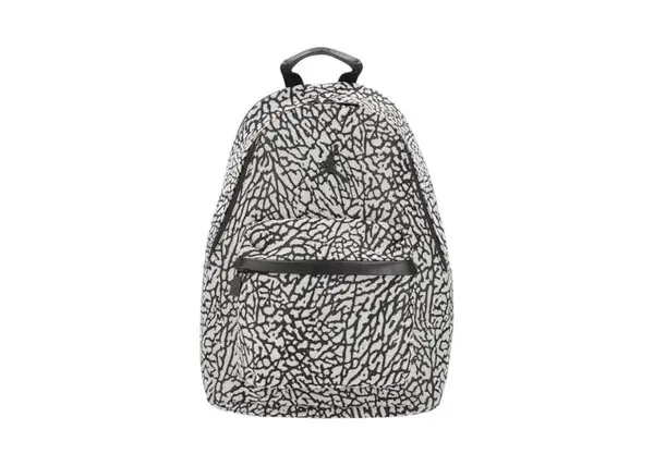 JORDAN Icon Print Backpack - Black/white