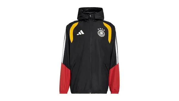 Adidas Germany 2026 Tiro All Weather Jacket - Black
