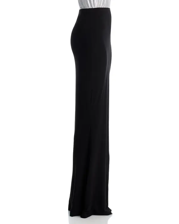 Norma Kamali Obie Long Skirt - Black