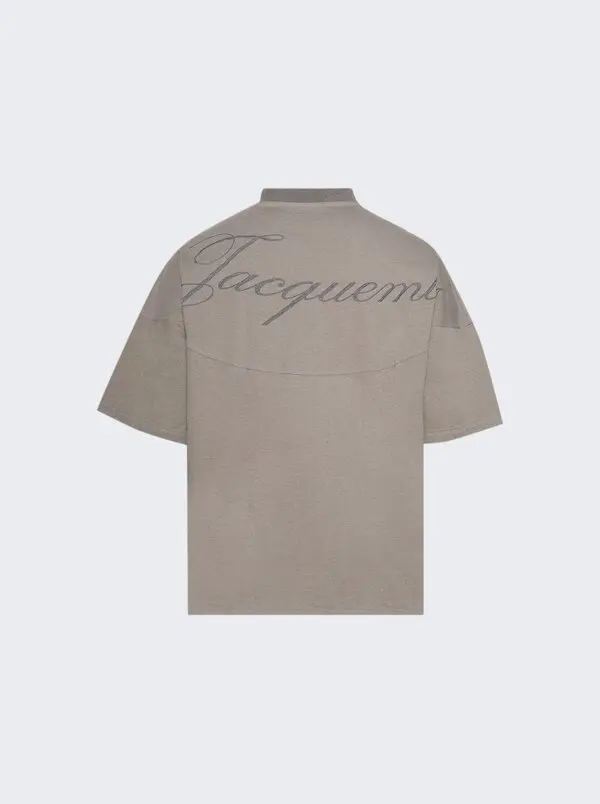 Jacquemus Le Tshirt Atelier Mc 50's Grey - Gray