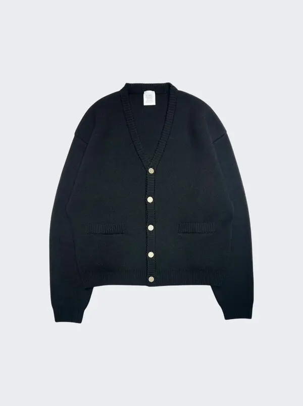 Vetements Leather Crosses Cardigan