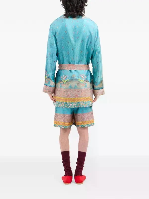 PIERRE-LOUIS MASCIA Paisley-print Coat