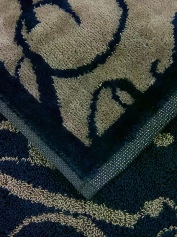 Philipp Plein Signature-pattern Bath Towel