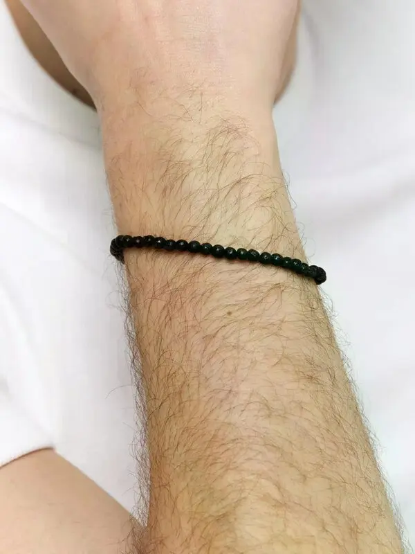 Mateo 4mm Lava Rock Bracelet