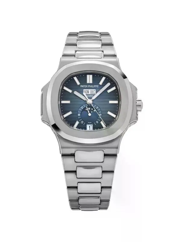 Patek Philippe 40mm Annual Calendar Watch - Blue