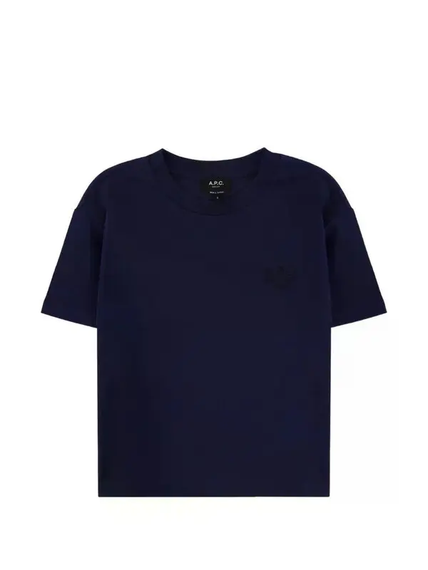 A.p.c. Round-neck T-shirt - Blue