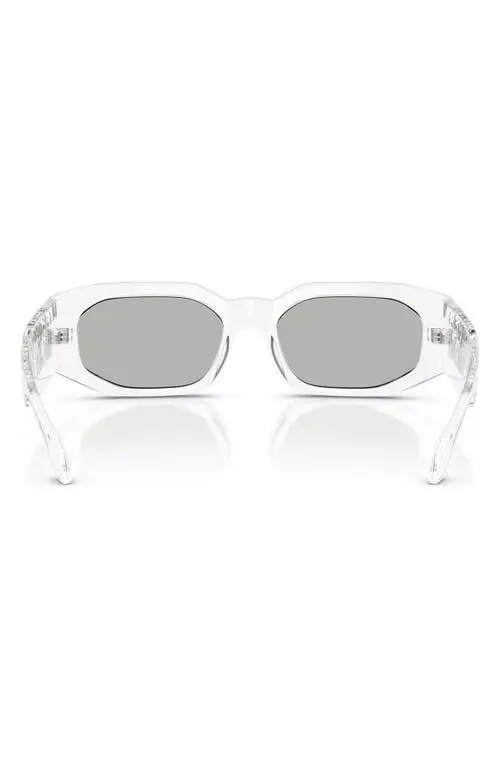 Versace 55mm Irregular Sunglasses