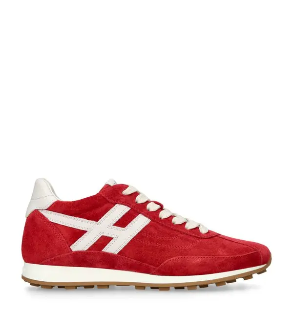 Hogan H669 Allacciato Sneakers - Red