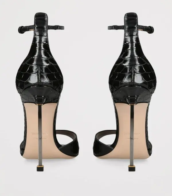 TOM FORD Leather Pin-heel Sandals
