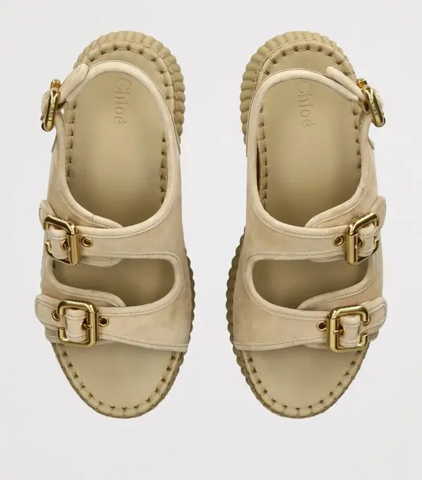 Chloé Nama Platform Sandals 60