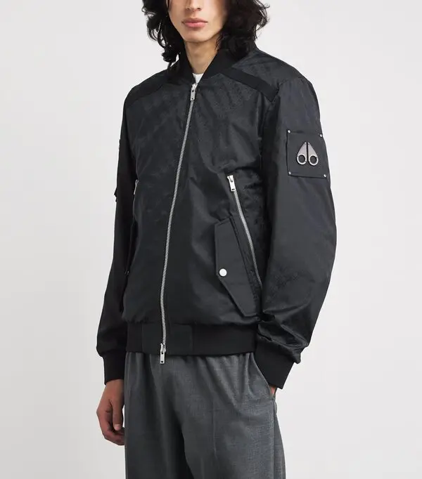 Moose Knuckles Monogram Courville Bomber Jacket