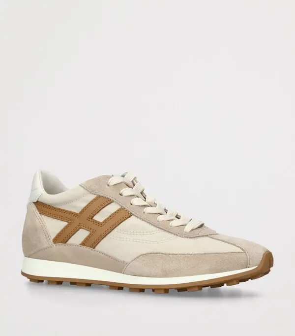 Hogan H669 Allacciato Sneakers - Beige