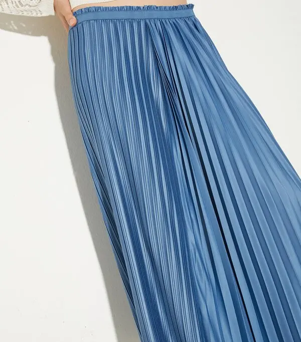 Max & Co. Jersey Pleated Maxi Skirt