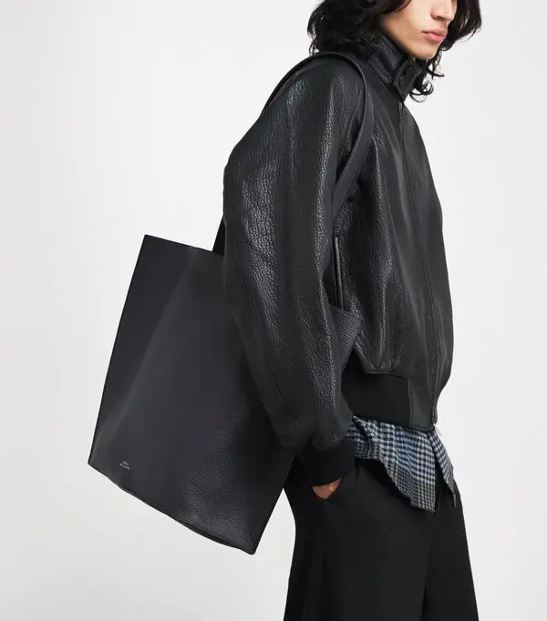 Studio Nicholson Leather Doublet Type 2 Tote Bag