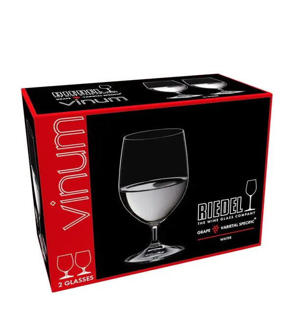 RIEDEL Set Of 2 Vinum Water Glasses - Clear