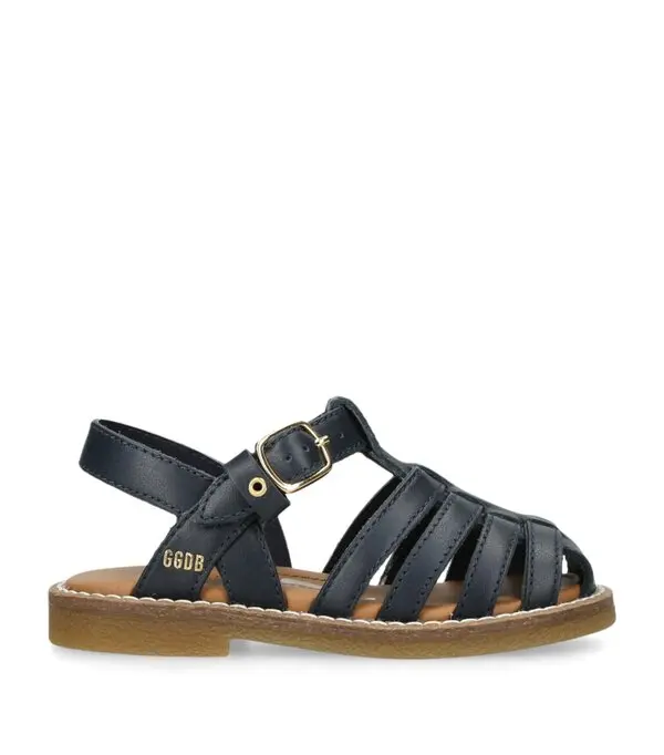 GOLDEN GOOSE Leather Maxime Sandals