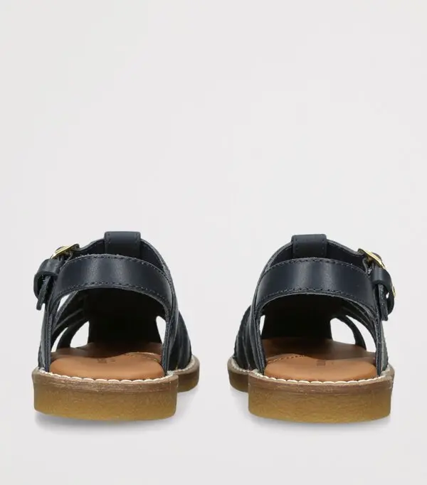 GOLDEN GOOSE Leather Maxime Sandals