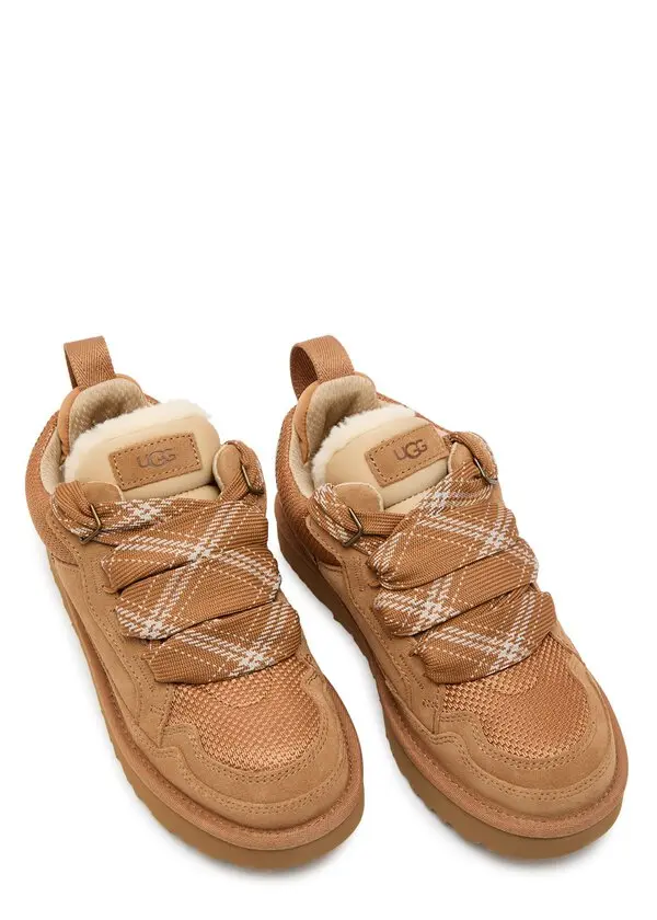 UGG Lowmel Panelled Suede Sneakers