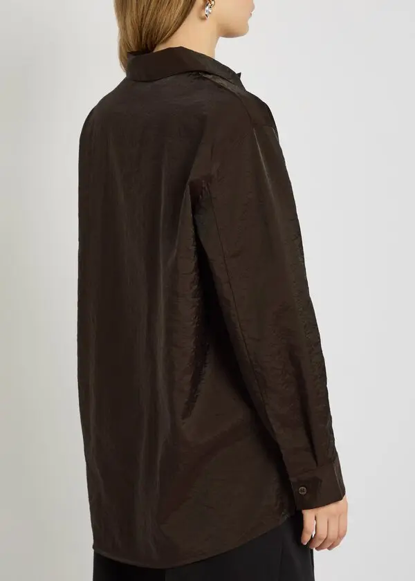 Studio Nicholson Pinole Nylon And Wool-blend Shirt