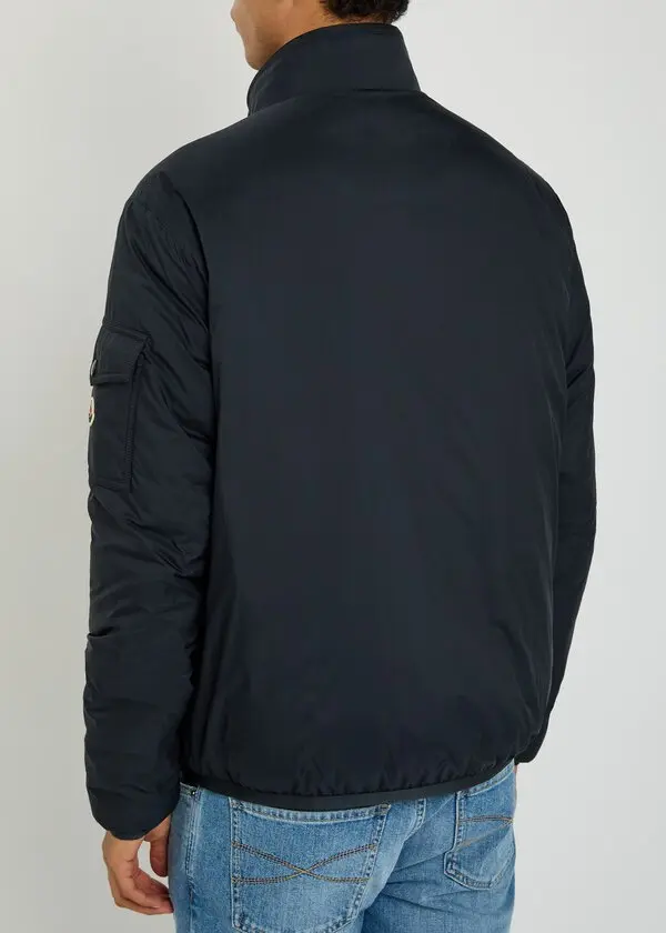 Moncler Breezes Padded Shell Jacket - Navy