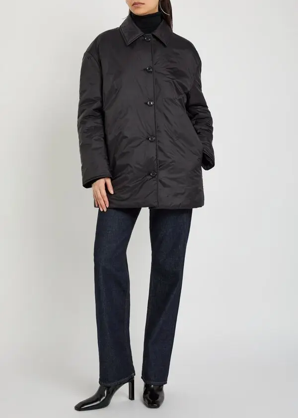 Another Tomorrow Padded Shell Jacket