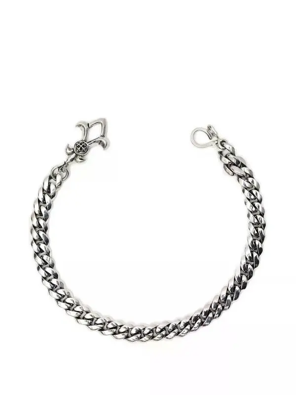AMAL GUESSOUS Curb Chain Necklace - Silver