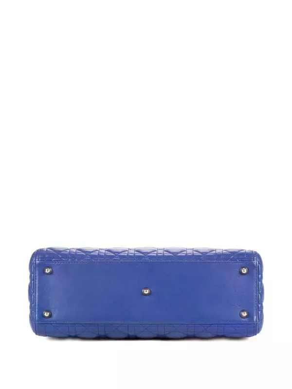 Dior Large Lady Quilted Tote Bag