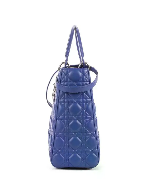 Dior Large Lady Quilted Tote Bag