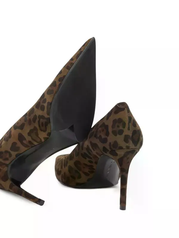 SERGIO LEVANTESI Leopard-pattern Stiletto Pumps