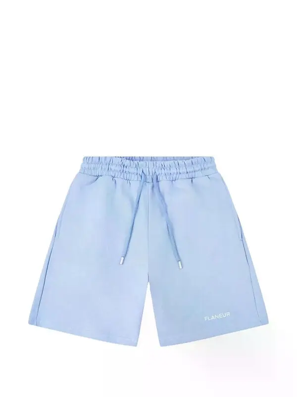 FLANEUR Logo Track Shorts