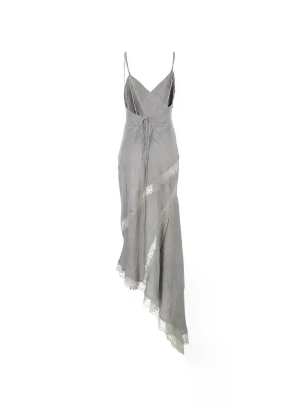 Andamane Rosetta Lace Asymmetric Dress