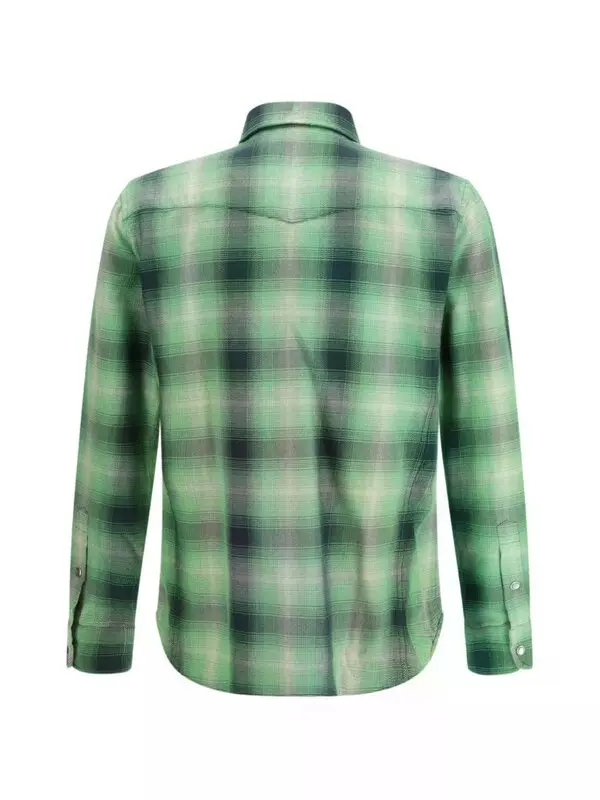 TOM FORD Checked Slim Shirt