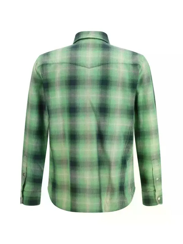 TOM FORD Checked Slim Shirt