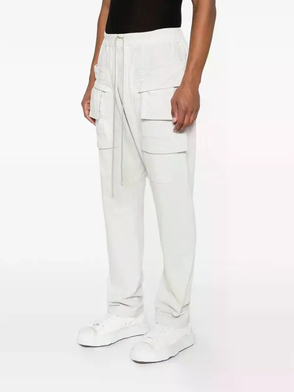 Rick Owens Drawstring Cotton Trousers