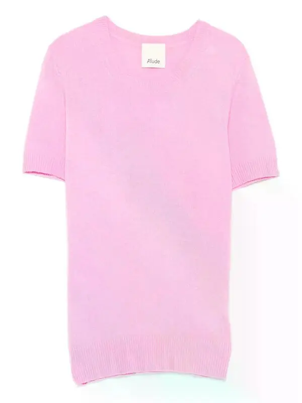 ALLUDE Short-sleeve Top