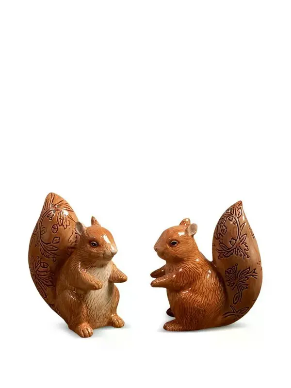 CU I SEEYOU Squirrel Salt And Pepper Set - Brown