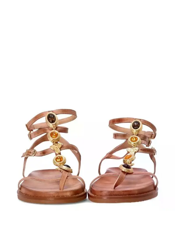 KOTRIS SANDALS Embellished Strap Sandals