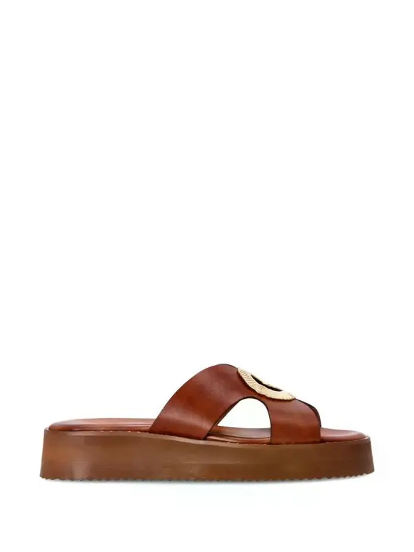 KOTRIS SANDALS Helios Cut-out Platform Sandals