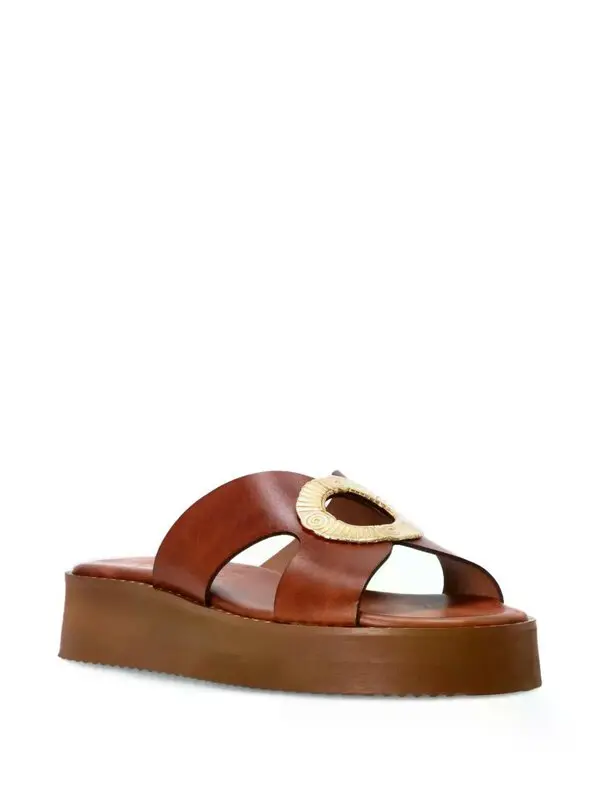 KOTRIS SANDALS Helios Cut-out Platform Sandals