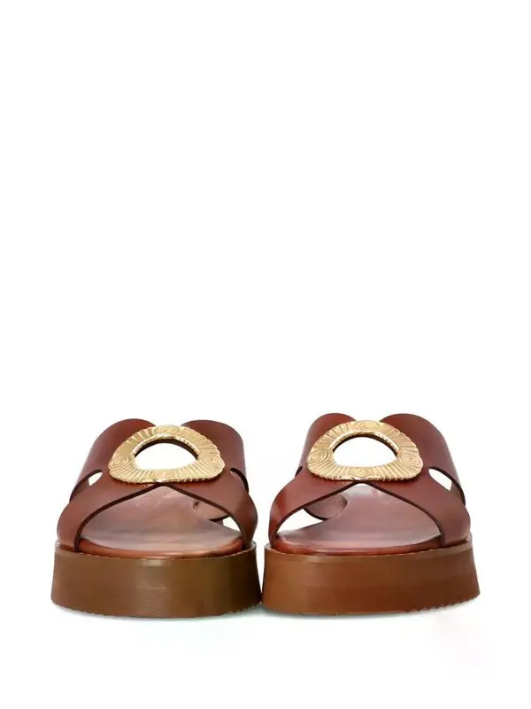 KOTRIS SANDALS Helios Cut-out Platform Sandals