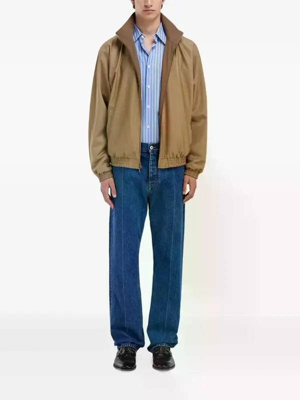 FERRAGAMO High-collar Reversible Jacket