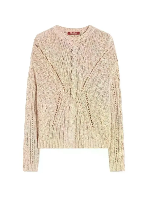 Max Mara Knitted Top - Neutrals