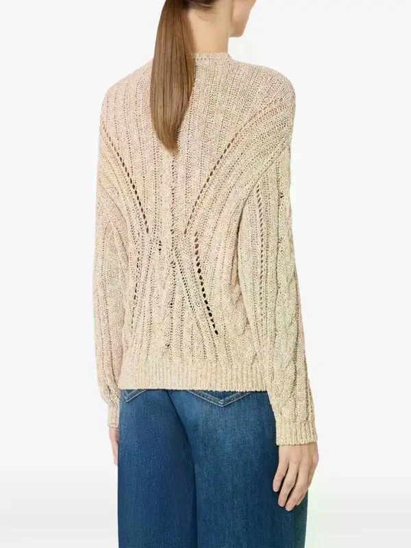 Max Mara Knitted Top - Neutrals