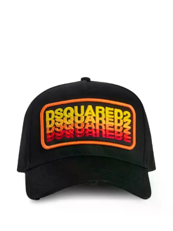 Dsquared2 Logo-patch Baseball Cap - Black